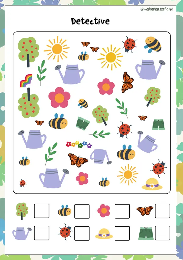 Actividades de primavera | profe.social