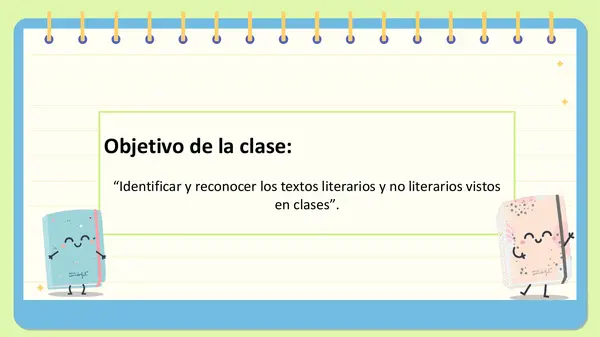 Identificar tipos de textos- Segundo Básico | profe.social