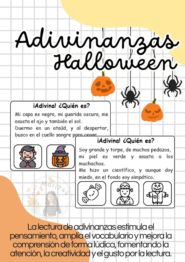 Adivinanzas Halloween | profe.social