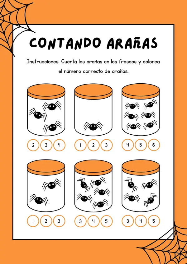 Actividades de matemática de Halloween | profe.social