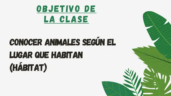Hábitat de los animales | profe.social