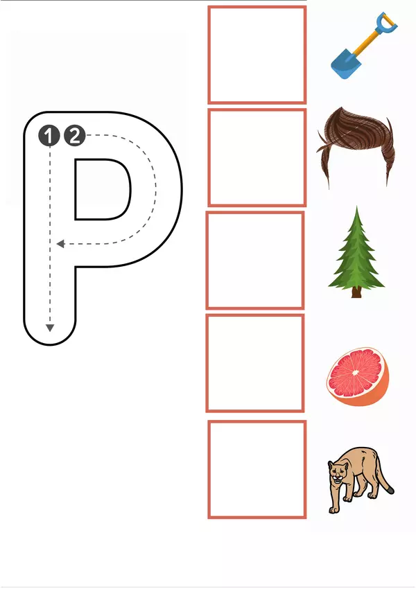 Cuadernillo consonante P | profe.social