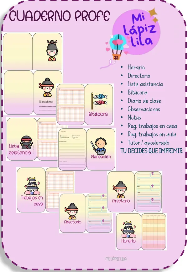 CUADERNO PROFE A4 | profe.social