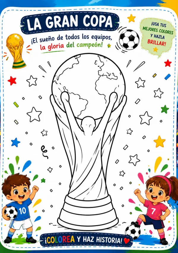 ⚽ Libro Mundial 2026 – ¡Sueña, juega y gana! | profe.social
