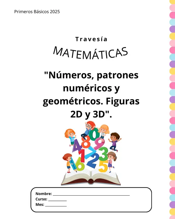"Números, patrones y figuras 2D y 3D" | profe.social