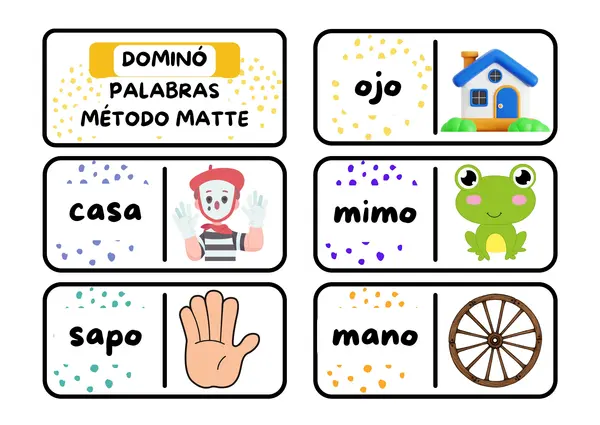 Dominó Método Matte | profe.social
