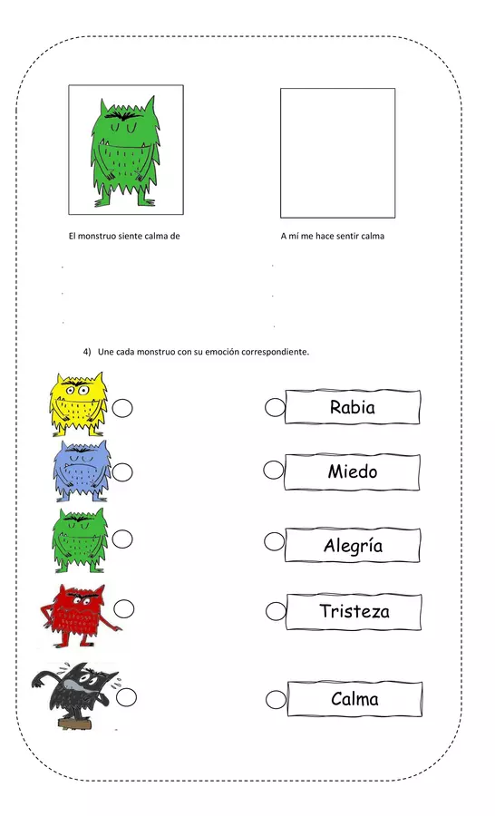 Monstruo de colores | profe.social