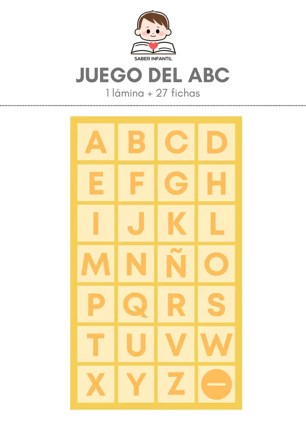 JUEGO DEL ABC | profe.social