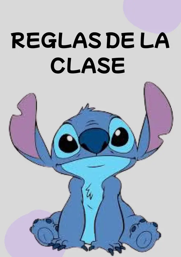 REGLAS DE LA CLASE DE STICH | profe.social