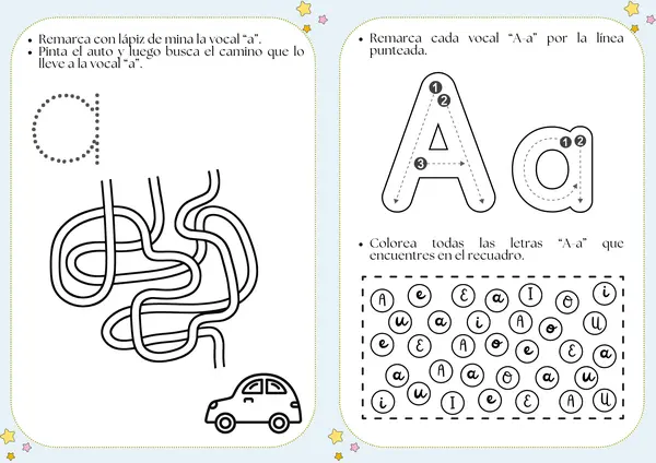 Libro de vocales | profe.social