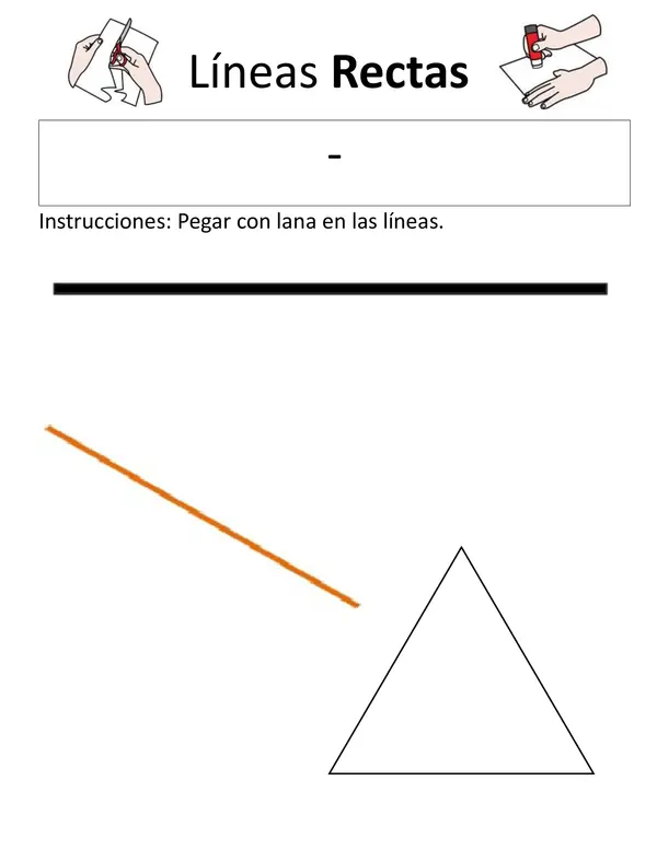 Algunas actividades de líneas rectas y curvas | profe.social