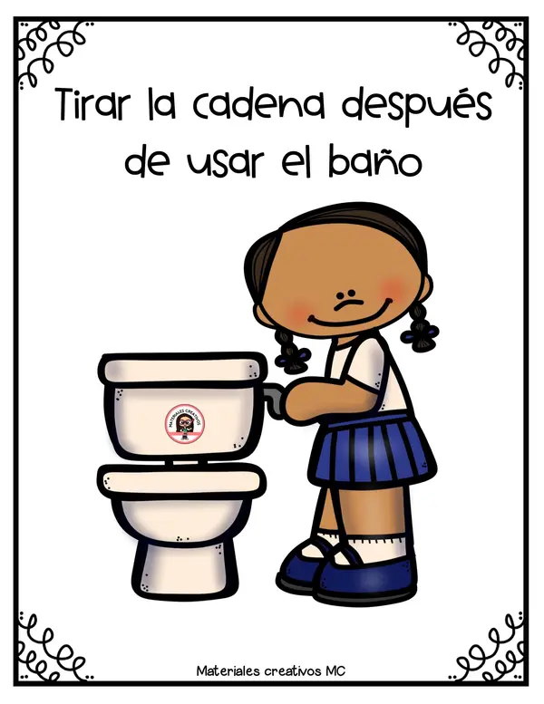 RESPONSABILIDADES EN EL BAÑO | profe.social