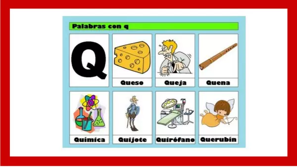 Letra Q | profe.social