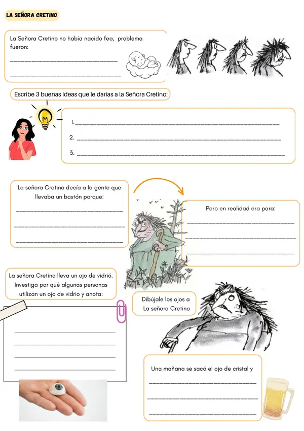 Los Cretinos, Roal Dahl, Plan Lector | profe.social