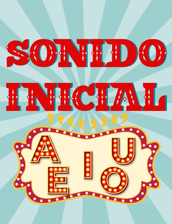Sonido Inicial Vocálico Profe Social