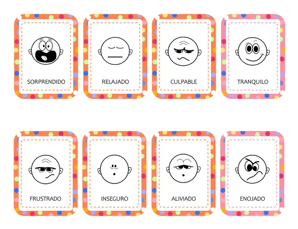 36 EMOCIONES -FLASHCARDS | profe.social
