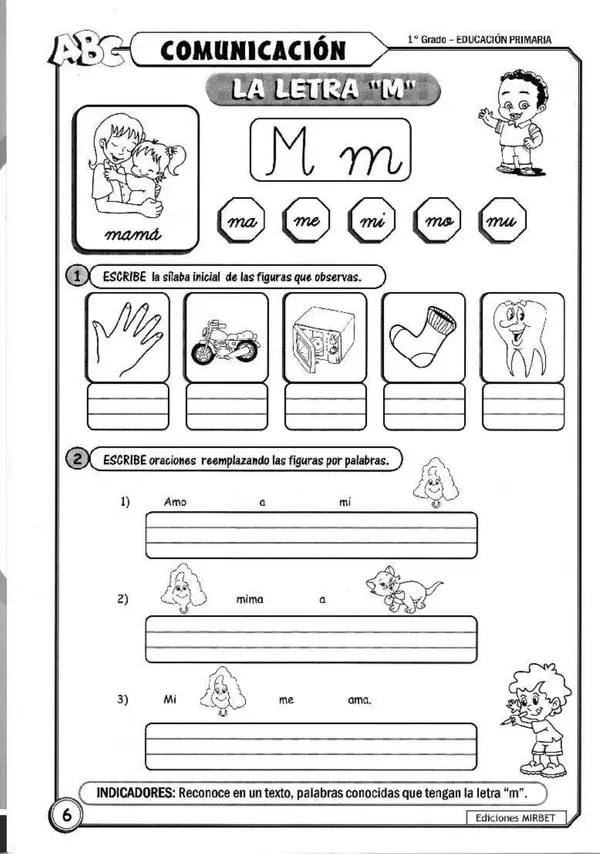Cuadernillo Español primaria 1 | profe.social