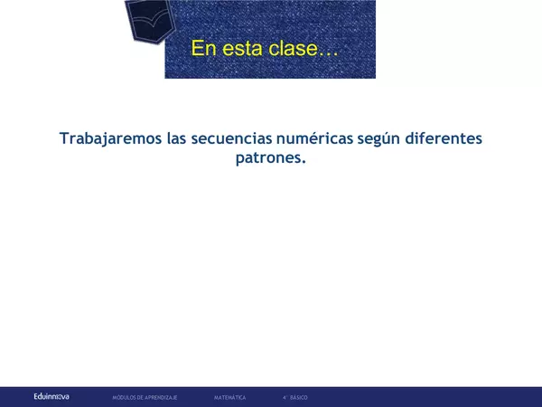 Actividad De Secuencias Numericas Para Tercero Secuencias Numericas ...