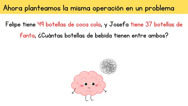 Suma con resolución de problemas 2 básico | profe.social