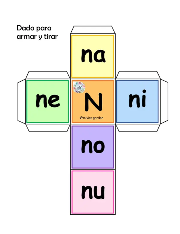Nidos de Silabas con la letra N | profe.social