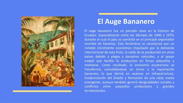 El Auge Bananero | profe.social
