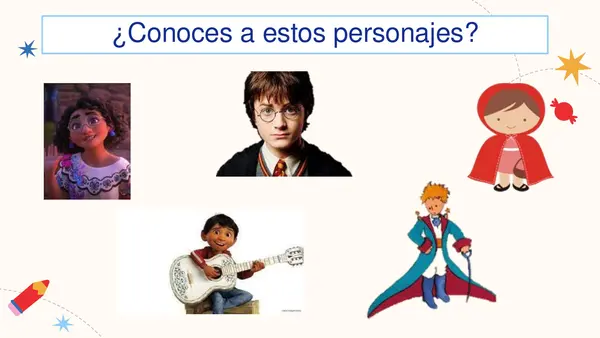 características de los persoanjes | profe.social