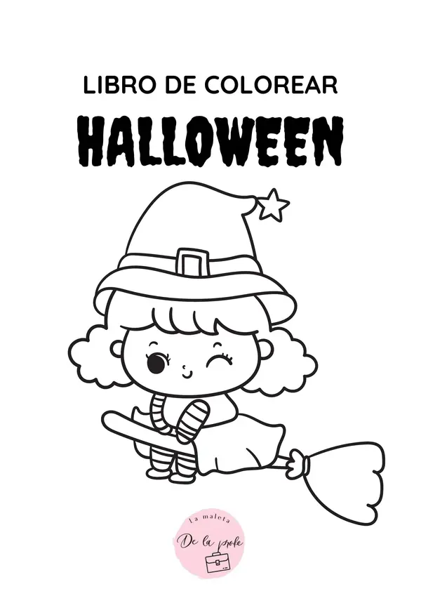 Libro para colorear halloween | profe.social