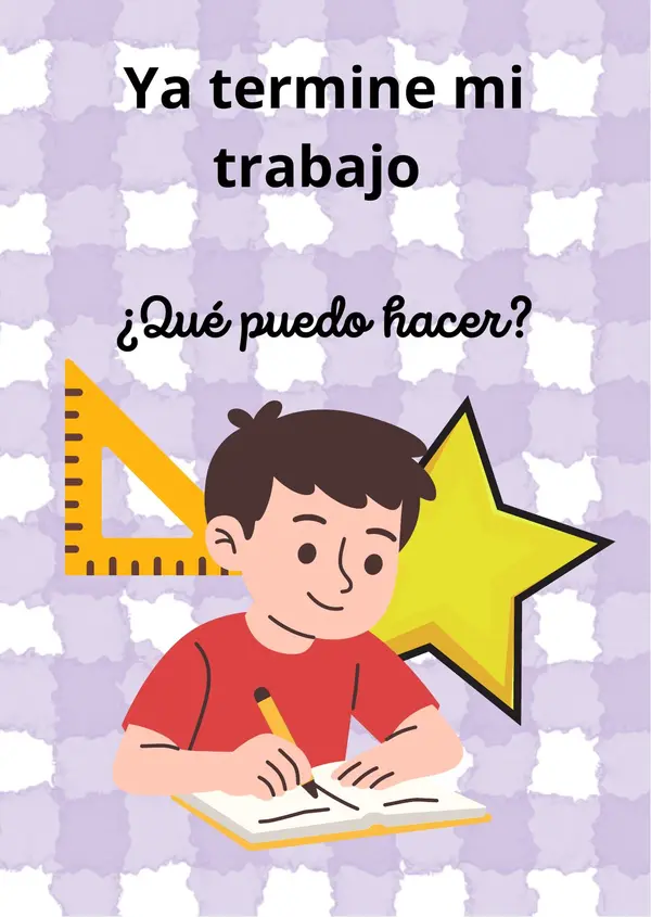 Termine mi tarea. Actividades. Cuadrículas | profe.social