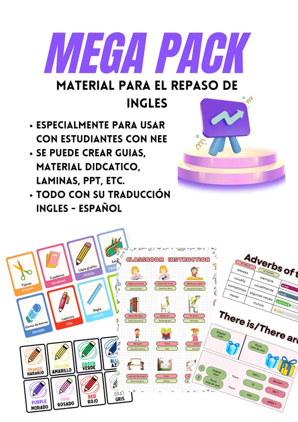 Mega pack ingles | profe.social
