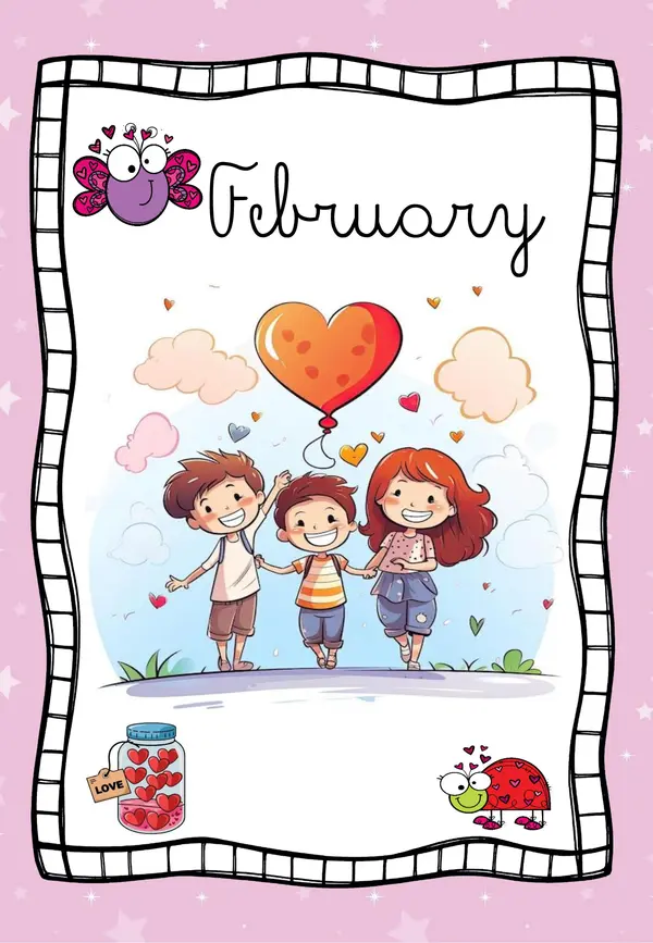 Carteles meses del año en inglés con temáticas de acontecimientos ...