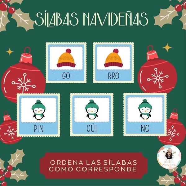 Silabas navideñas | profe.social
