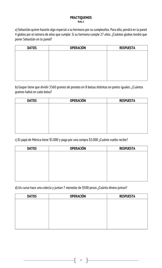 Resolución de problemas matemáticos | profe.social