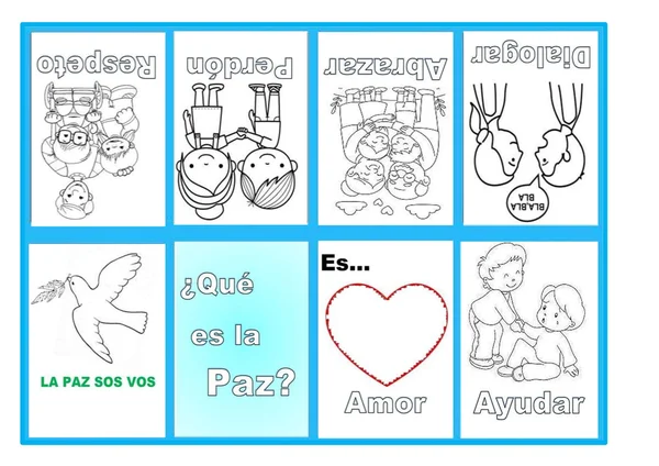 LIBRITO PARA PINTAR - ¿Qué es la Paz? | profe.social