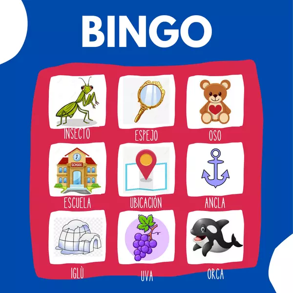 BINGO VOCALES | profe.social