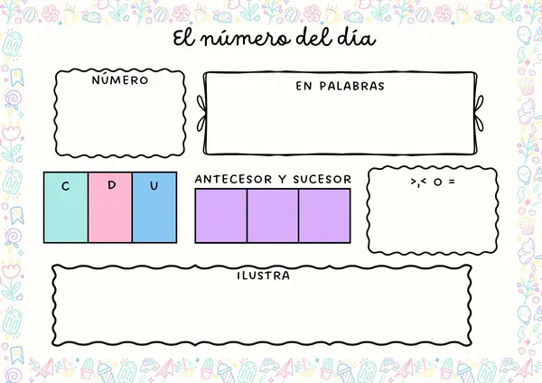 El número del día | profe.social