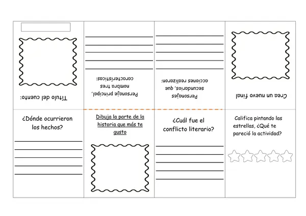 Mini libro de comprensión lectora | profe.social