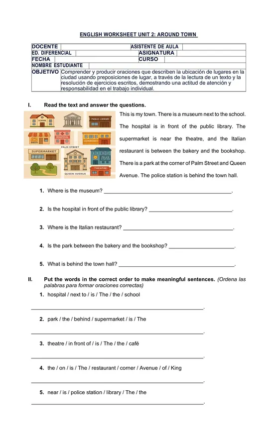 AROUND TOWN - 6° GRADE | profe.social