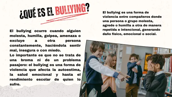 El Bullying | profe.social