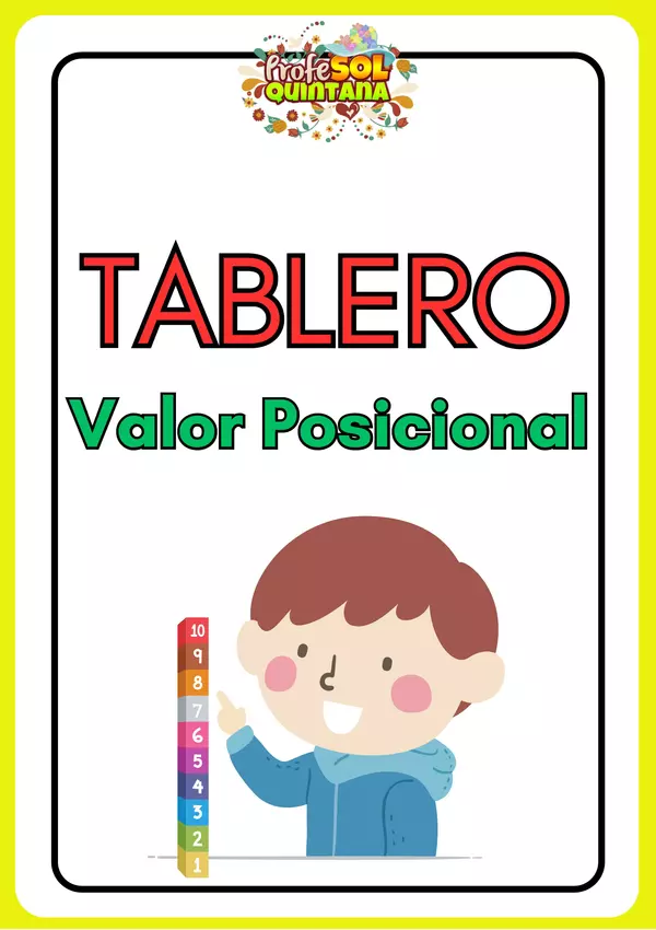 TABLEROS VALOR POSICIONAL | profe.social