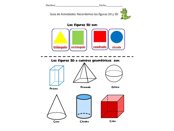 Guía de actividades o ejercicios de representación de fracciones ...