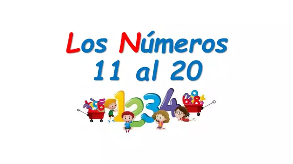 【Los Números del 11 al 20👨‍💻】 | profe.social