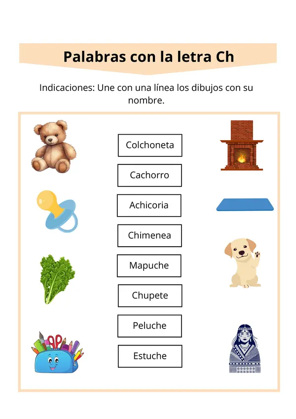 Palabras con Ch | profe.social