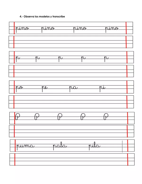 Lección pino | profe.social