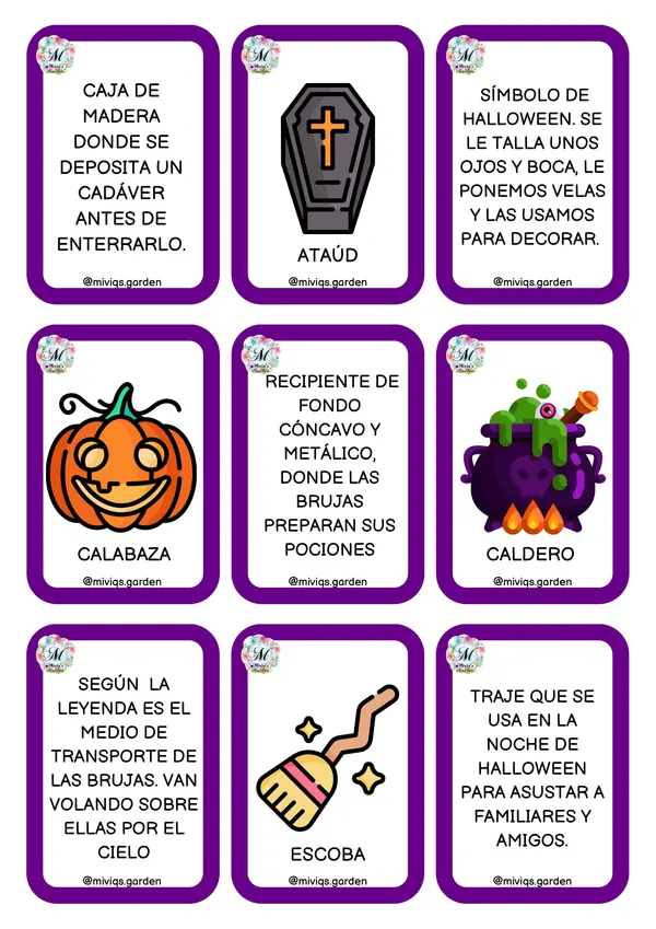 Juego de Mesa de Halloween (72 actividades) | profe.social