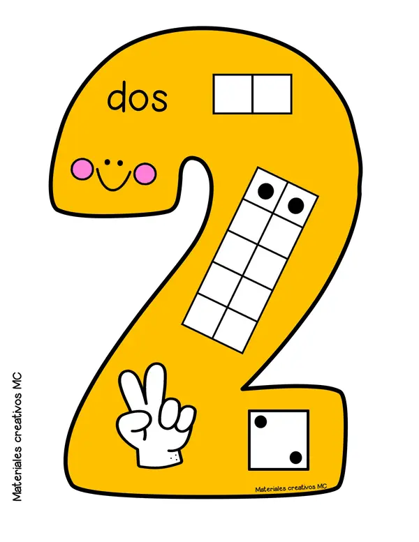 CARTELES DE NÚMEROS DEL 1 AL 20 | profe.social