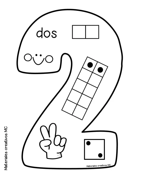 CARTELES DE NÚMEROS DEL 1 AL 20 | profe.social