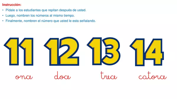 【Los Números del 11 al 20👨‍💻】 | profe.social
