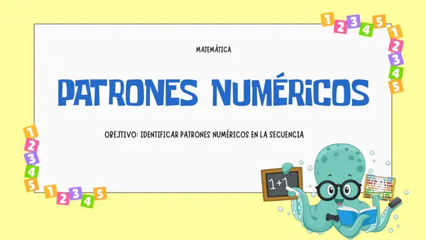 Patrones numéricos | profe.social