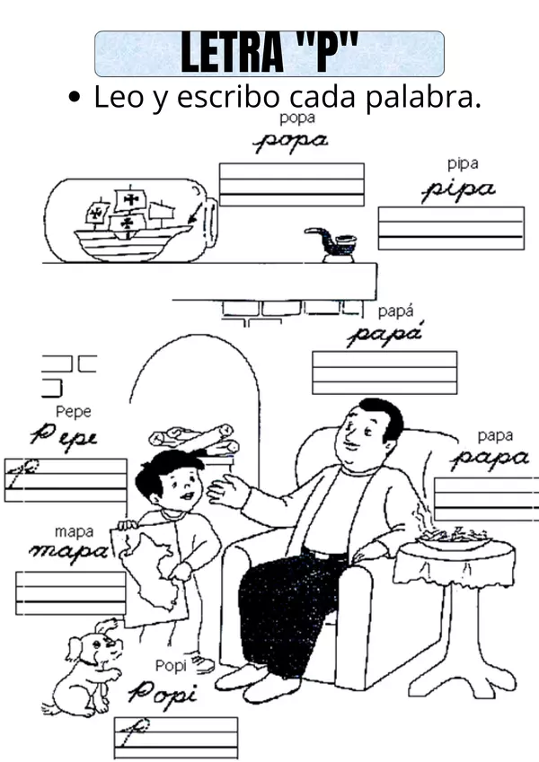 La letra P | profe.social