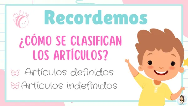 Artículos definidos e indefinidos | profe.social